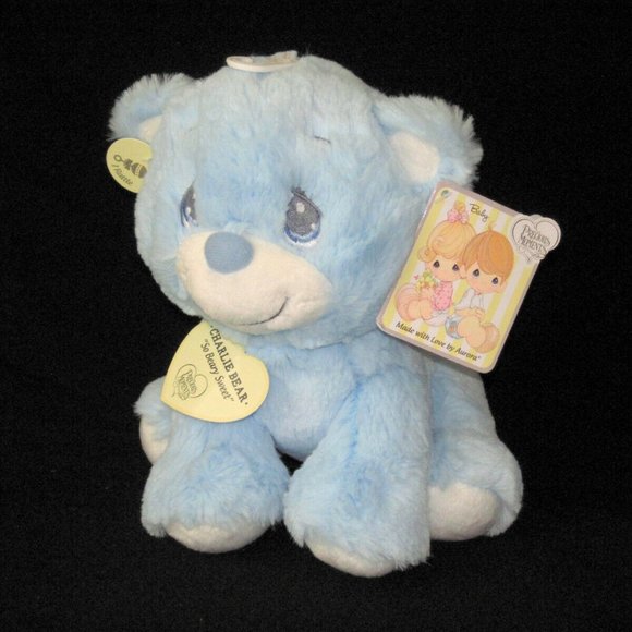 Aurora World | Toys | Precious Moments Charlie Bear Rattle Plush Toy ...